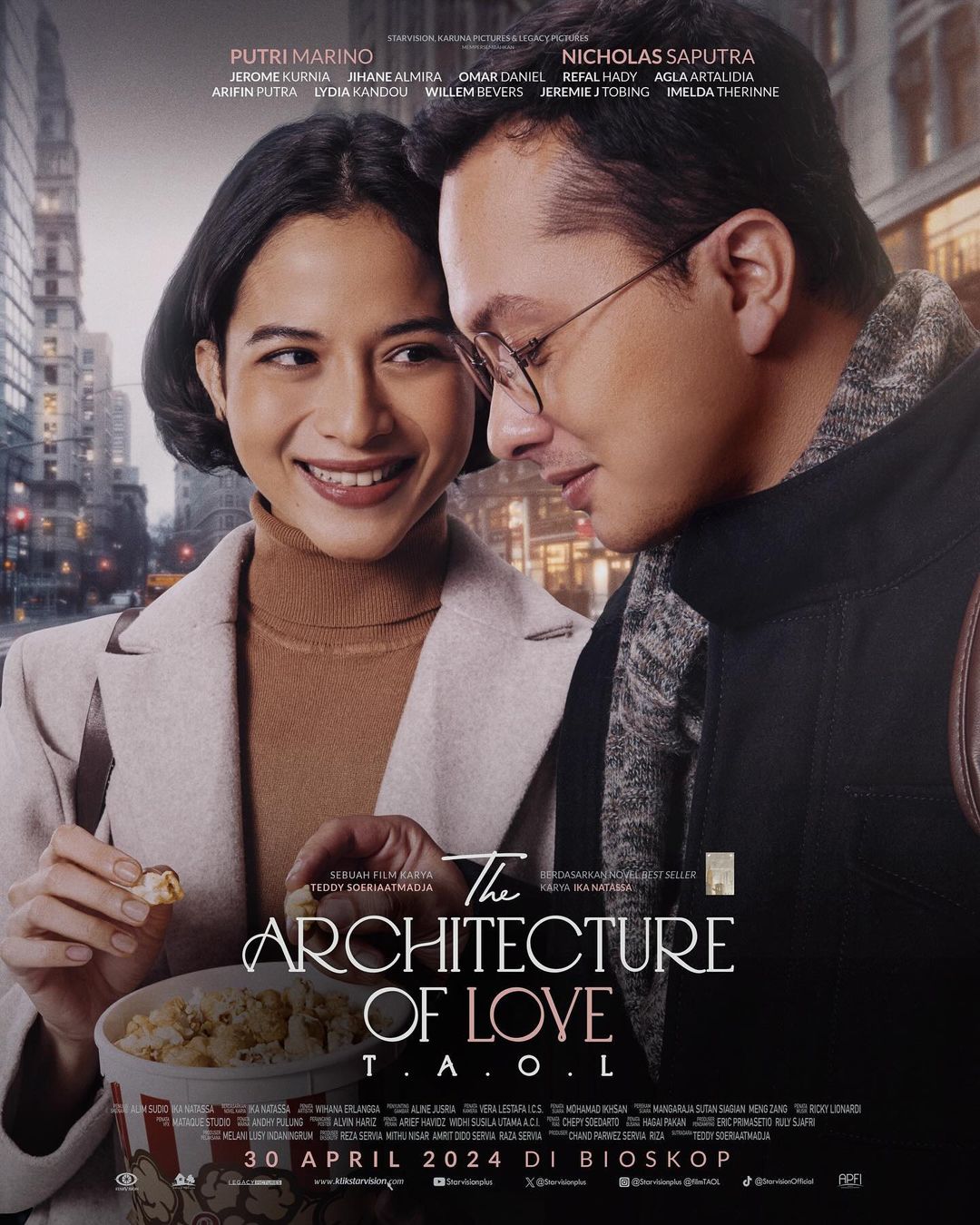 Sinopsis dan Pemain Film “The Architecture of Love”, Bertemunya Cinta ...