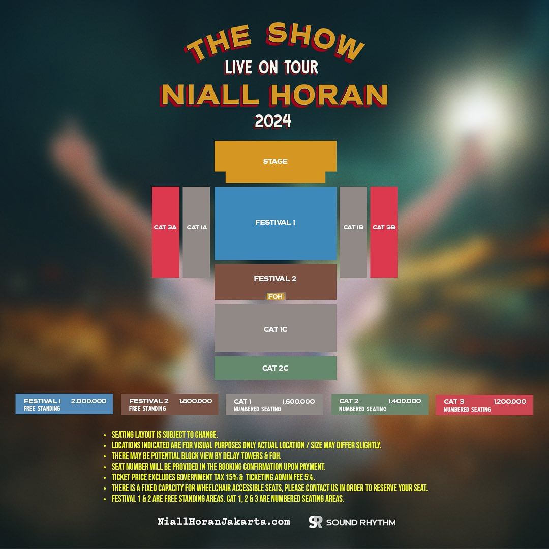Niall Horan Gelar Konser di Jakarta Mei 2024: Cek Harga dan Jadwal Beli ...