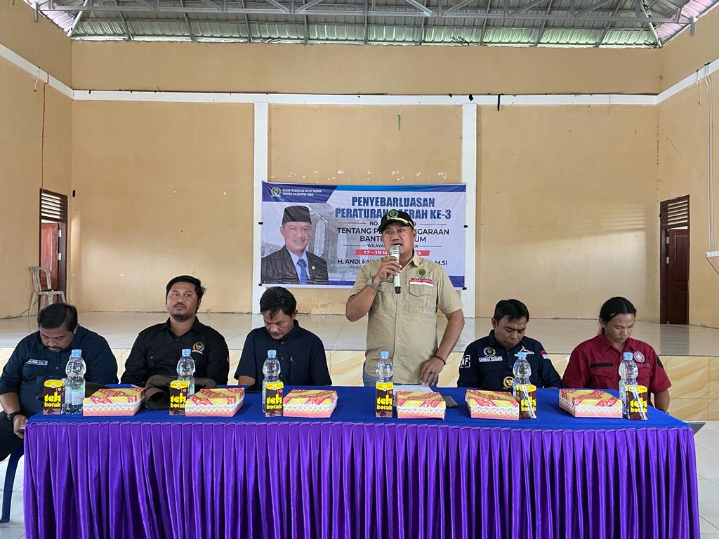 Gelar Penyebarluasan Perda Bantuan Hukum di Desa Keresik Bura, Andi ...