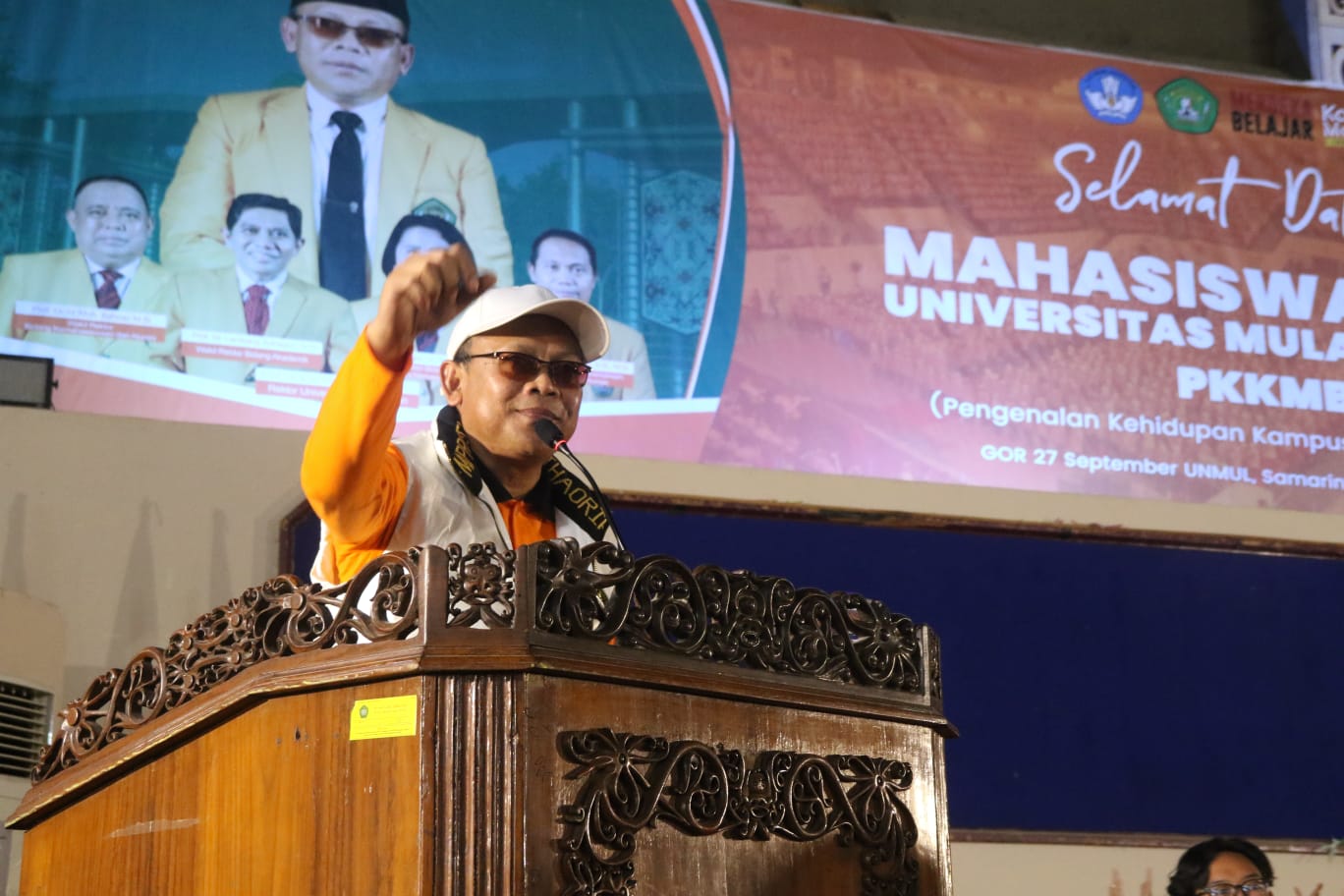 Gelar PKKMB 2023, Unmul Sambut 5.539 Mahasiswa Baru dengan Visi Menjadi ...