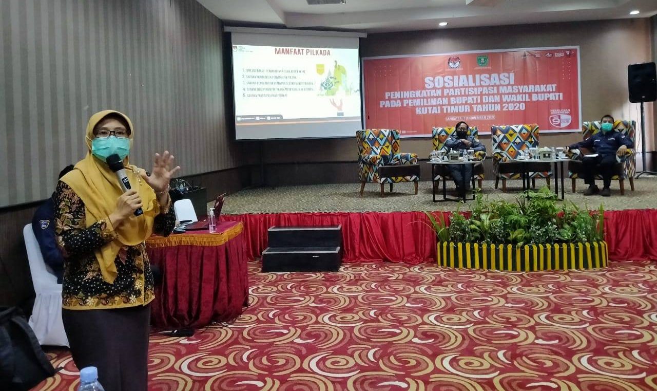 Tingkatkan Partisipasi Pemilih Ditengah Pandemi Kpu Kutim Gencar